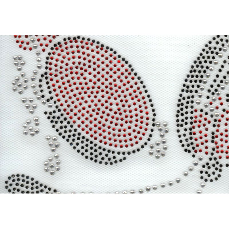 Motif thermocollant : MOTIF STRASS CASQUE AUDIO